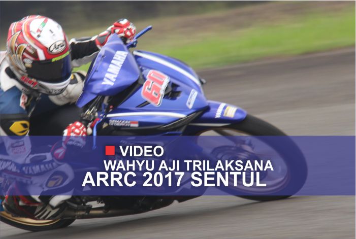 Video Wahyu Aji di ARRC 2017 Sentul (UB150) - BeritaBalap.com