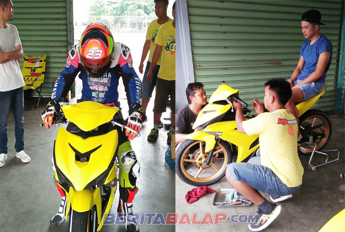 Yamaha SND Racing 'Booking' Sentul Gede, Persiapan UB150 ARRC Thailand