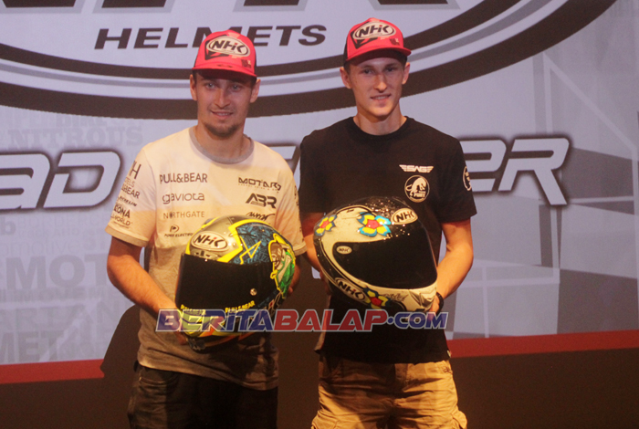 Helm NHK Yang Dipakai Rider MotoGP 'Karel Abraham' Sukses Dijajal Top ...