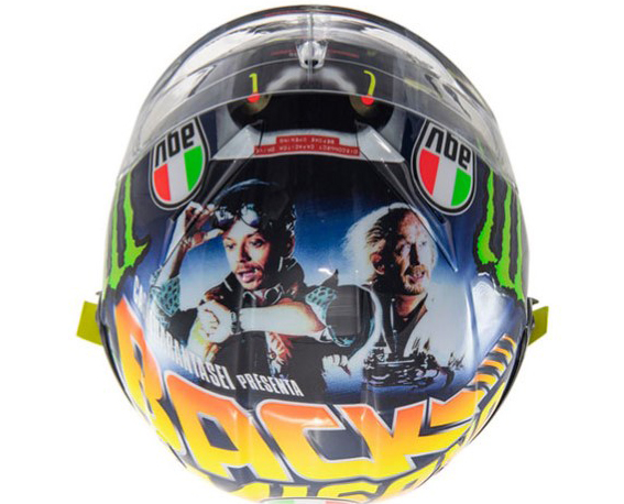 Ini Makna Spesial & Unik Helm AGV Valentino Rossi Saat MotoGP Misano