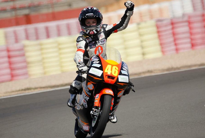 David Salvador Masih 15 Tahun, Disponsorin Red Bull & Dorna Balapan di ...