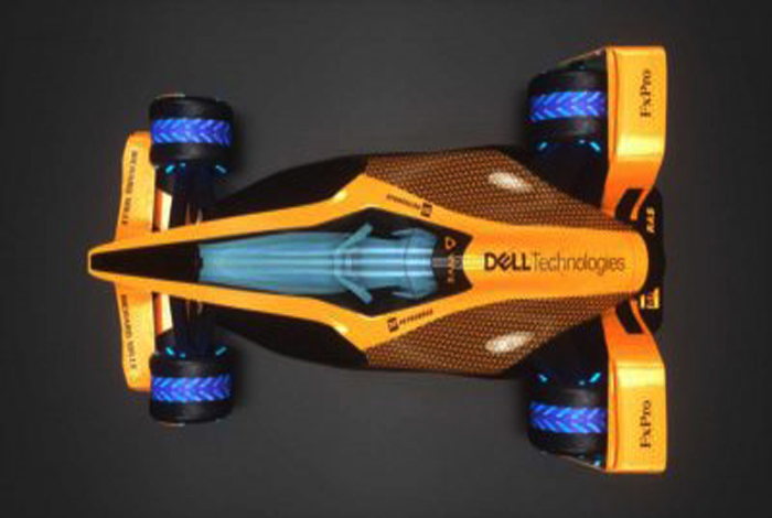 Begini Rancangan Mobil F1 Tahun 2050 by McLaren, Top Speednya 500 km/jam