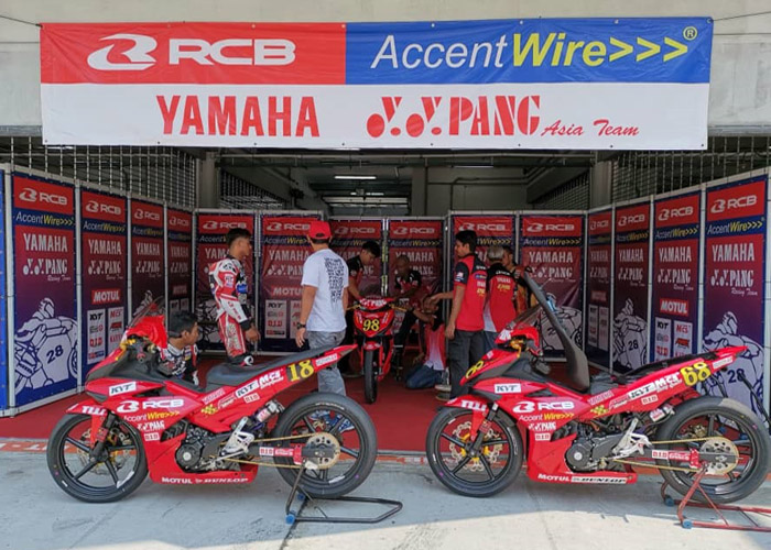 Accent Wire Dukung Kinerja Pengapian Tim Balap Yamaha YY Pang Malaysia ...