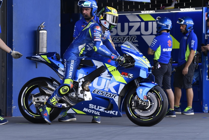 Jelang MotoGP Motegi : Suzuki Akan Coba Anti-Wheelie Baru - BeritaBalap.com