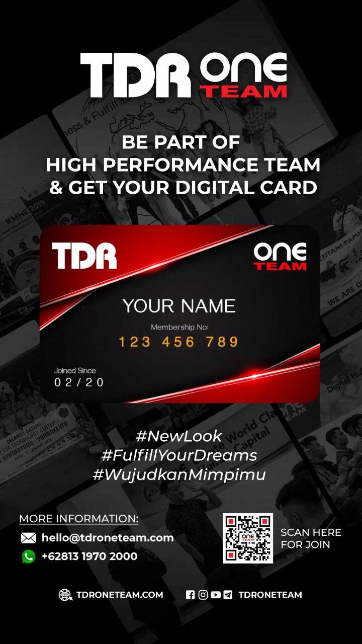 TDR One Team Perkenalkan Website Baru, Sarana Bersama Wujudkan Mimpimu - BeritaBalap.com