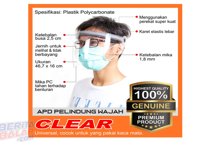 GMA Product Series Hadirkan APD Pelindung Wajah, Safety Dari Covid-19 ...