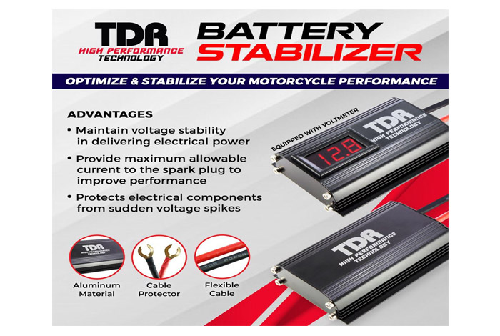 Pakai TDR Battery Stabilizer, Power Motor Tidak Ngos-Ngosan, Hanya 500 ...