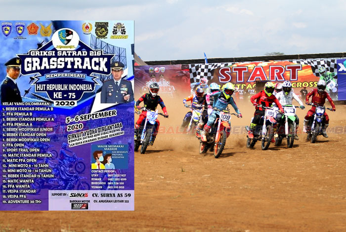 GRIKSI SATRAD 216 Grasstrack 2020 Sukabumi Tayang Akhir Pekan Ini 5-6 ...