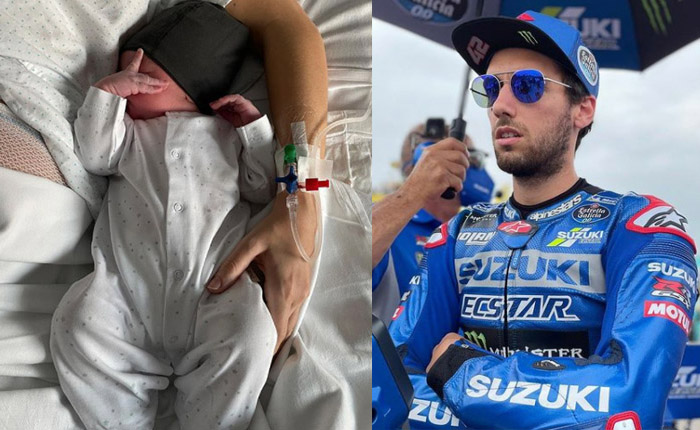 Bahagianya Alex Rins, Lahir Putera Tercinta Yang Diberi Nama Lucas ...