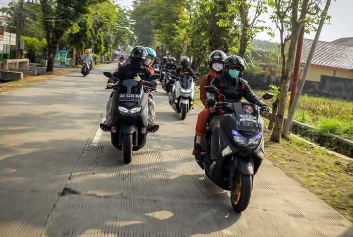 Tips Dan Safety Riding Sunmori Menggunakan Motor Matik - BeritaBalap.com