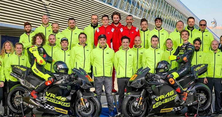 Tim VR46 Dikontrak Sponsor Baru Mooney Sebesar 100-150 Milyar/Tahun ...