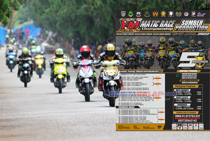 Ada 5 Kategori Juara Umum Di Matic Race 2022 Cimahi, Berikut Infonya ...