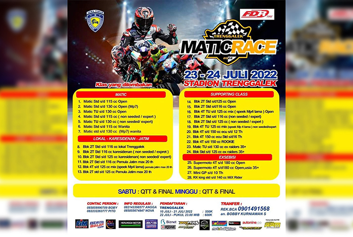 Bikin Gebrakan, Matic Race Bakal Gelar Kelas RX King Pertama Di Jatim ...