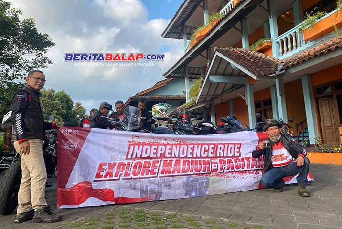 Rayakan Hari Kemerdekaan, Honda Big Bike Jatim Lakukan Ini !! - BeritaBalap.com