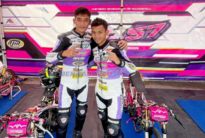 Disupport Naztwo Racing, Tim RH57 Turunkan Full Pacuannya di Dragbike ...