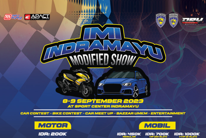 Beres Dilantik Langsung Menggebrak Dengan Suguhan IMI Indramayu Modified Show 2023 (8-9 ...