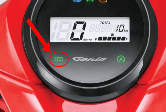 Begini Cara Menggunakan Eco Indicator Biar Honda Genio Lebih Irit ...