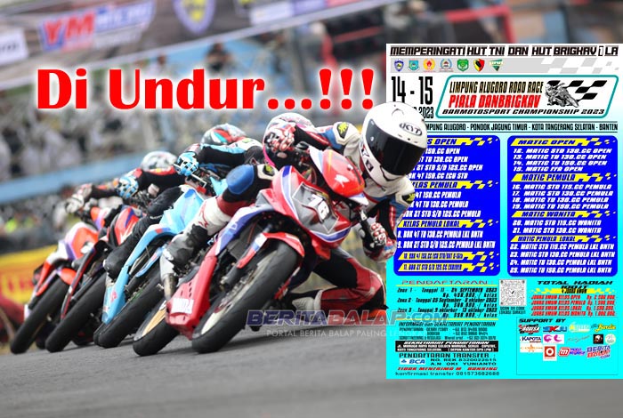 Limpung Alugoro Road Race Piala Danbrigkav Bar Motorsport Championship ...