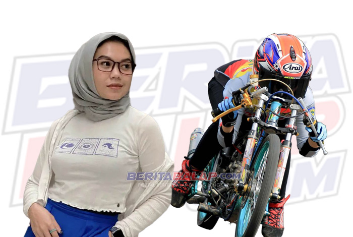 Awali Musim 2024, Chyntia TNA Gas 9 Kelas di West Java Drag Bike Cimahi ...