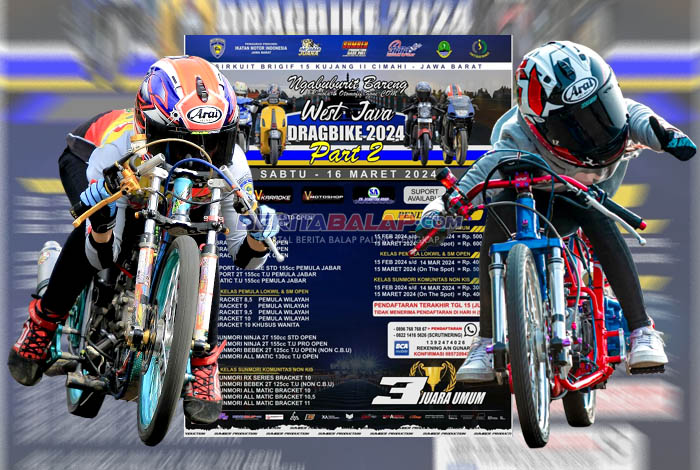 Yuk Ngabuburit Sambil Cari THR di West Java Drag Bike 2024 Cimahi Part ...