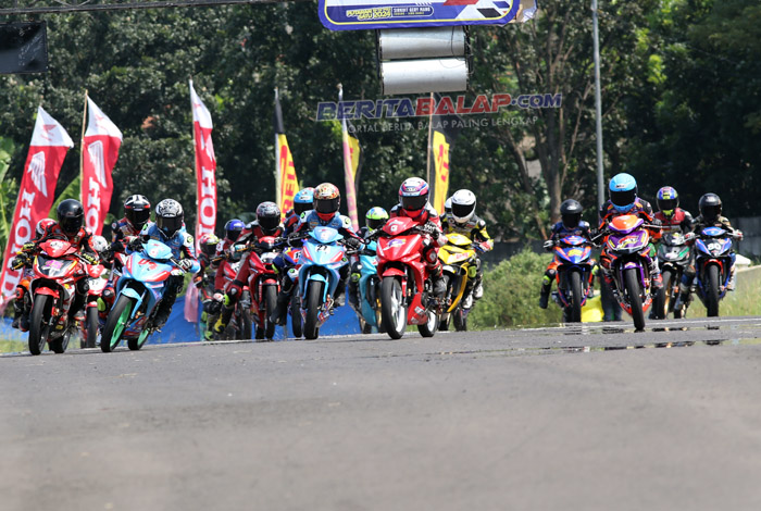 Hasil Race 2 Kejurnas Motoprix 2024 Subang (19 Mei) - BeritaBalap.com
