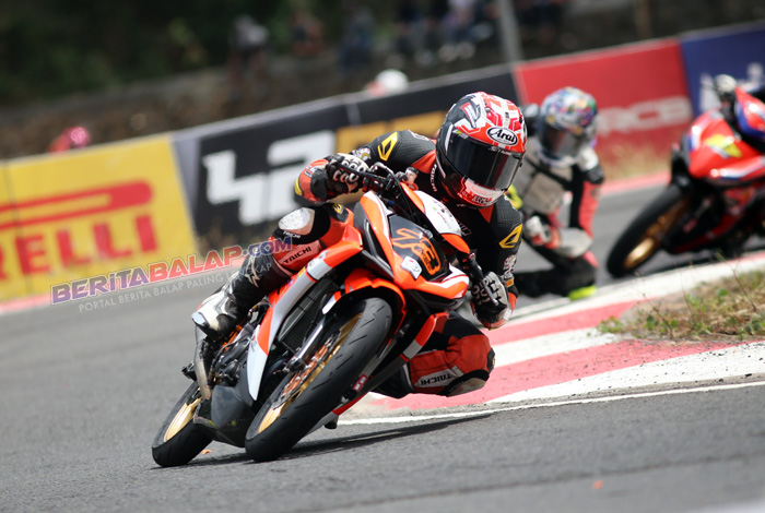 Jordan Badaru Crash, Akbar Abud 'Racetech' Jawara Novice LFN HP969 Road ...