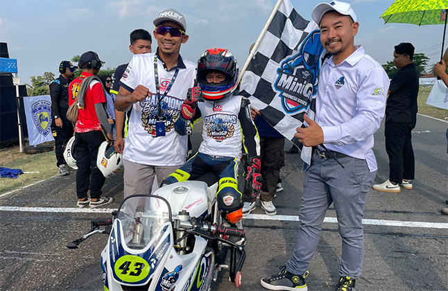 M Ali Imamudin (9 Tahun) Top ! Putera Dari Legenda Balap M. Fadli Raih ...
