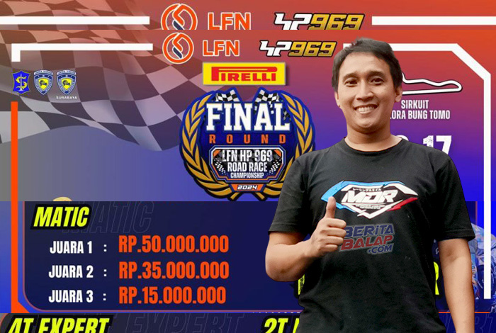 Rifki Mandira Targetkan Sapu Bersih Juara Matic di Final LFN HP969 Road ...