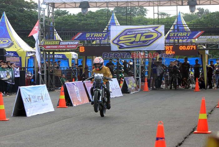 Hasil Juara Final SID Drag Bike 2024 Meikarta - BeritaBalap.com