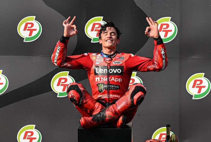 Marquez Pimpin Klasemen Sementara MotoGP 2025 Usai Meraih kemenangan Sempurna di Buriram ...