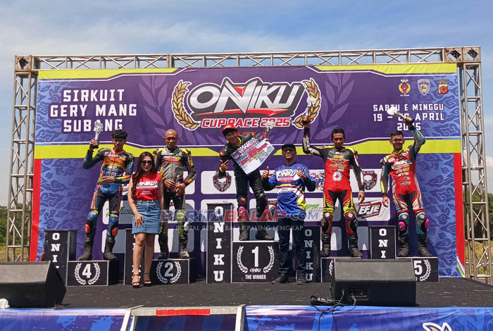 Hasil Juara ONIKU Cup Race 2025 Part 1 Subang - BeritaBalap.com