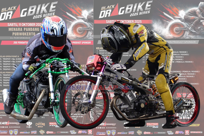 Black Drag Bike 2025 Series Purwokerto Buka Kelas Tambahan - BeritaBalap.com